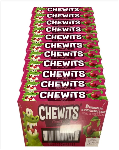 Chewits Cherry Flavour Stick Pack 30g — Alta Essentials
