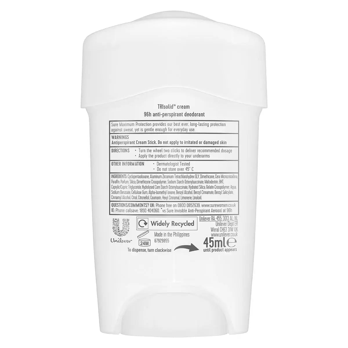 Sure Women Anti-Perspirant Maximum Protection 2 x 45ml — Alta Essentials