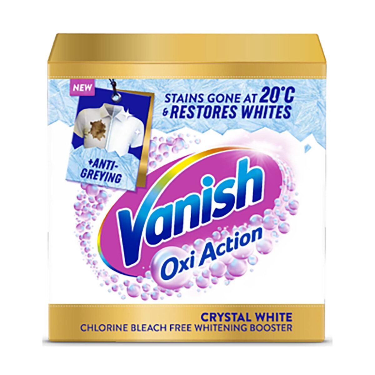 Vanish Gold Oxi Action Powder Crystal White Stain Remover, 2.7kg — Alta ...